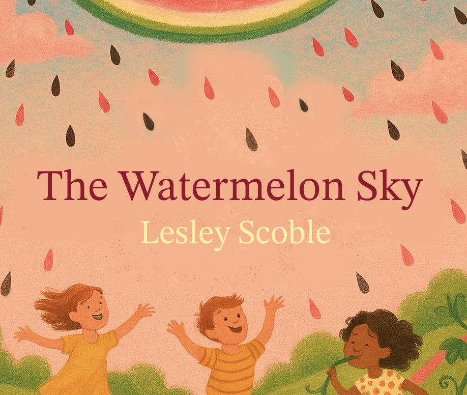 The Watermelon Sky: a poem (and song) in free verse – LesleyScoble.com